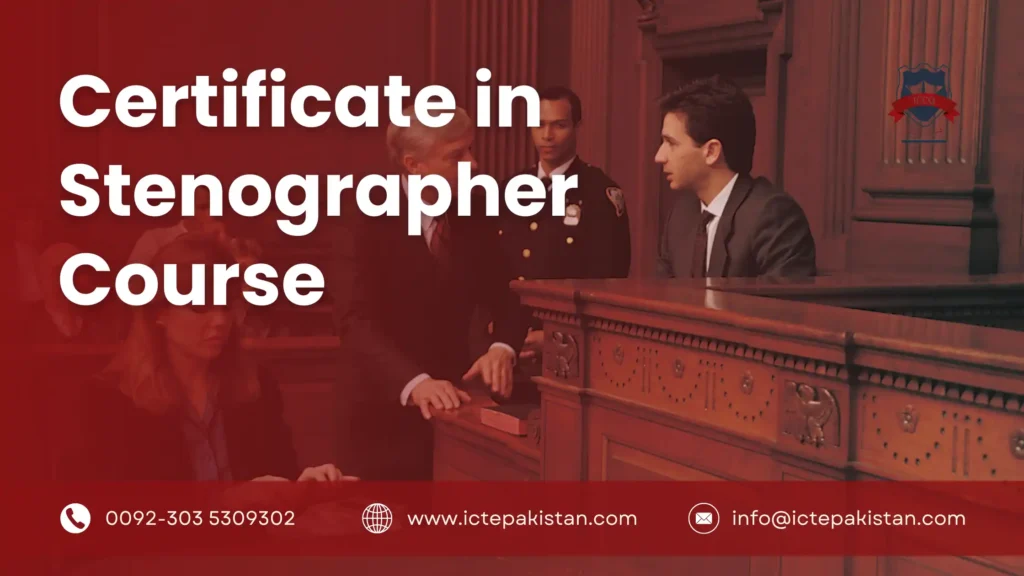Certificate in Stenographer Course