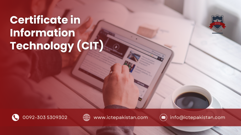 Certificate in Information Technology (CIT)